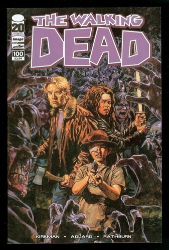 WALKING DEAD #100 (E) COVER SOMETHING TO FEAR 1st APPEARANCE of NEGAN ...