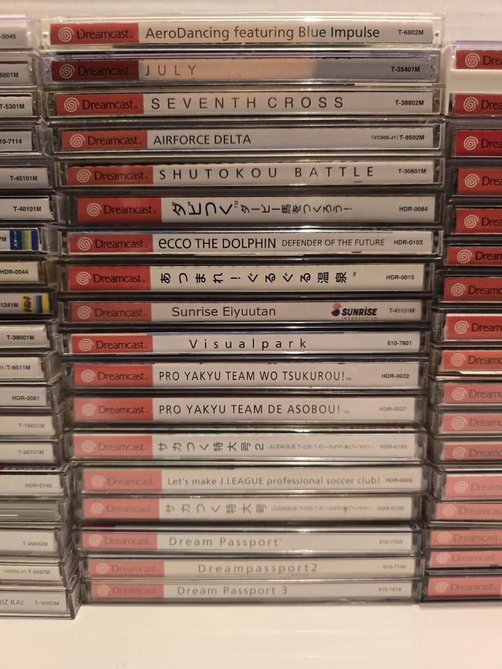 60 Game Bundle Sega Dreamcast Lot Imports + Code Breaker To Play On US ...