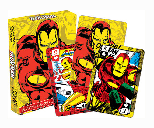 Marvel Comics THE INVINCIBLE IRON MAN Playing Cards Licensed Product ...