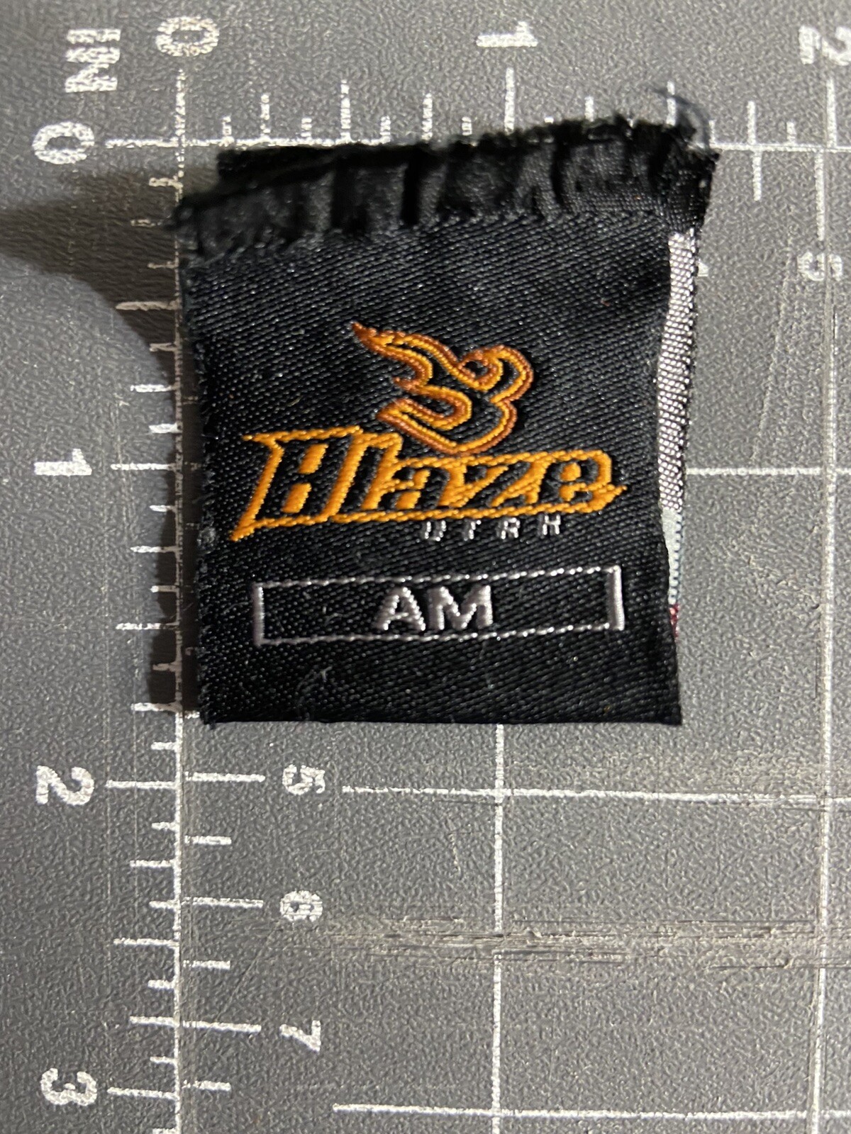 Utah Blaze Logo AFL Arena Football League Patch Tag Jersey Uniform UT ...