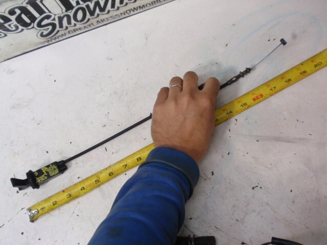 Ski Doo MXZ Renegade Ptek 800 Snowmobile Engine Carburetor Choke Cable ...