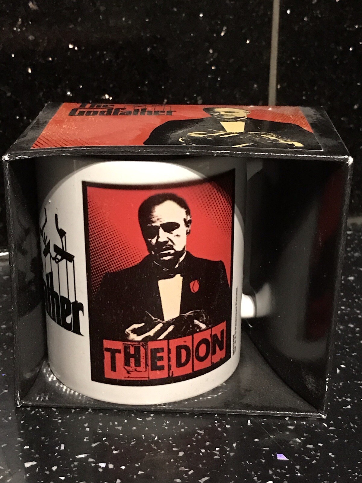 Godfather The Don Mug Ceramic Cup Tea Coffee Retro Film Gift Marlon ...