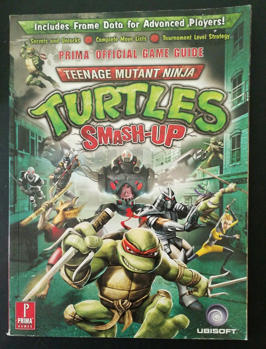 Teenage Mutant Ninja Turtles Smash-Up Strategy Guide Game Book TMNT ...