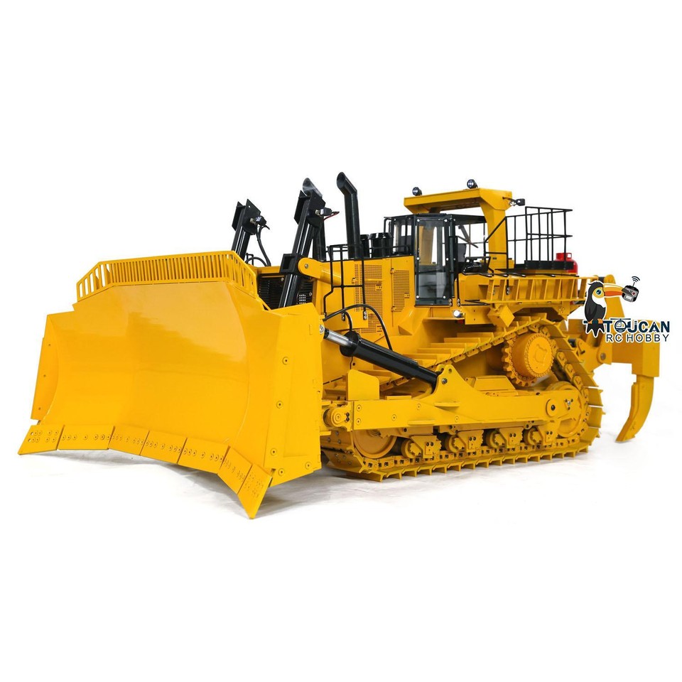 D11T 1/10 RC Hydraulic Bulldozer Heavy Duty Metal Radio Control Giant ...