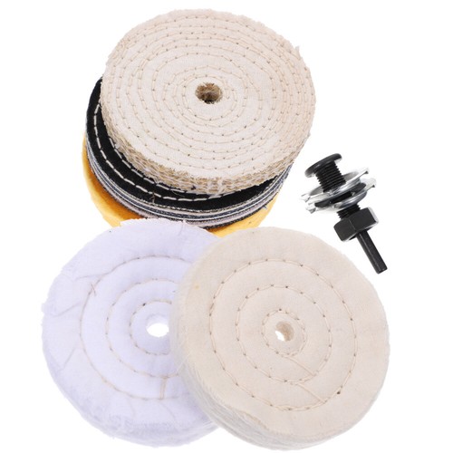 Polishing Wheel Kit for Car Polisher Backing Pad Drill Buffing Kits | eBay