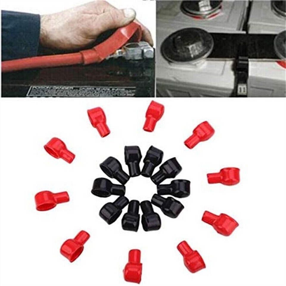20* Rubber Car Motorcycles Battery Positive Terminal Cover Cap Boot ...