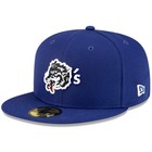 New Era Wolf's Head Dark Royal Blue 5950 Fitted Cap | eBay