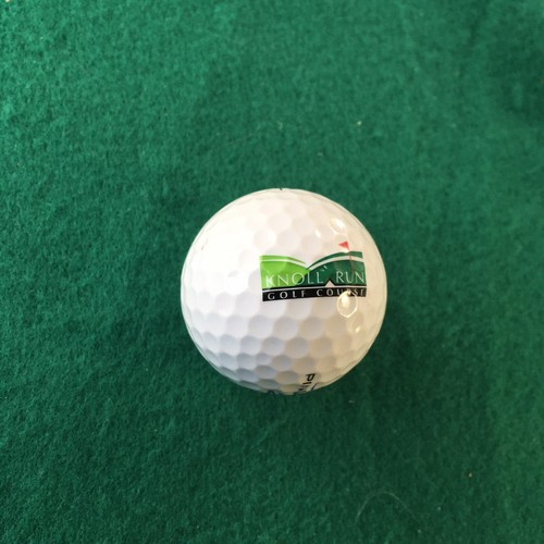 KNOLL RUN GOLF COURSE (Lowellville, Ohio) Logo Golf Ball | eBay
