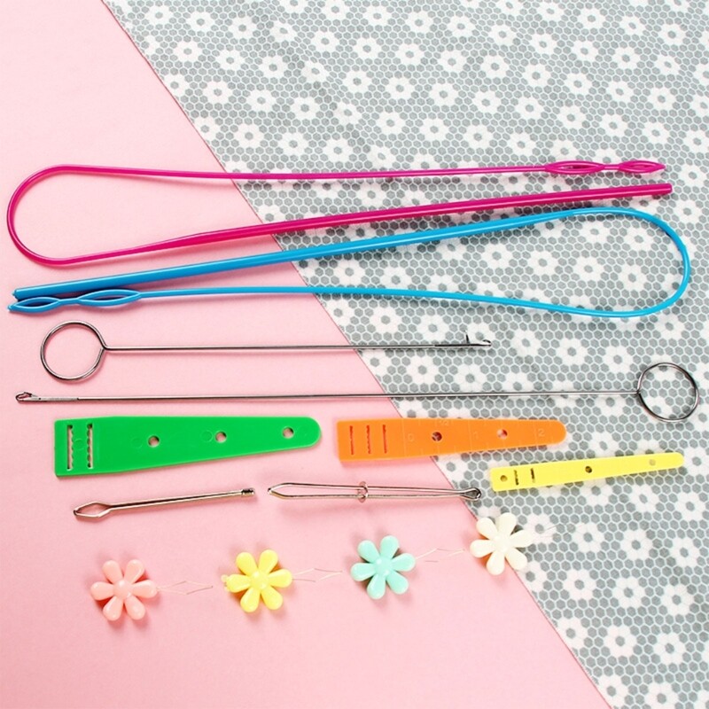 Drawstring Threader Tools Include Turner Hook Flexible Drawstring ...