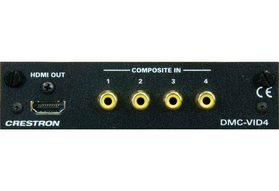 Crestron DMC-VID4 Quad Composite Video Input Card for DM Switchers ...
