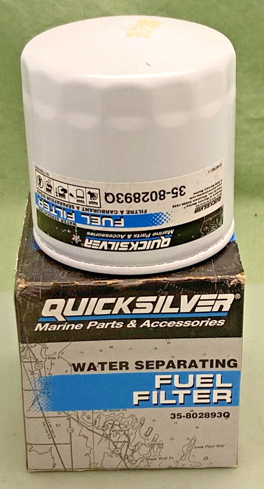 QUICKSILVER 35-802893Q - Cross reference fuel filters