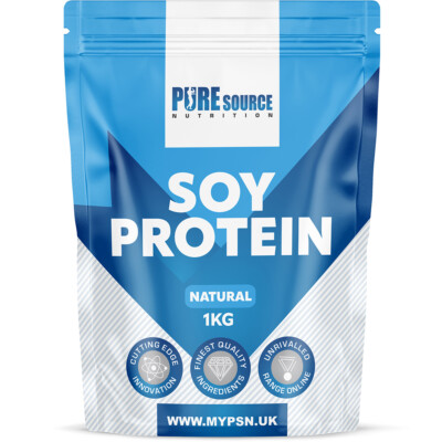 PSN Soy Protein Isolate Powder Flavoured|Natural 1Kg-Vegan Protein ...