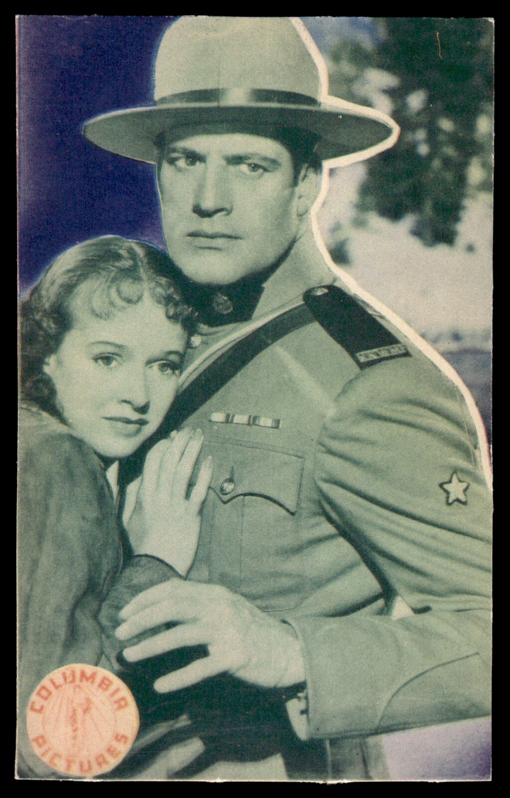 1920s-30s Arcade Style Card Western #30 Charles Starrett "North Of ...