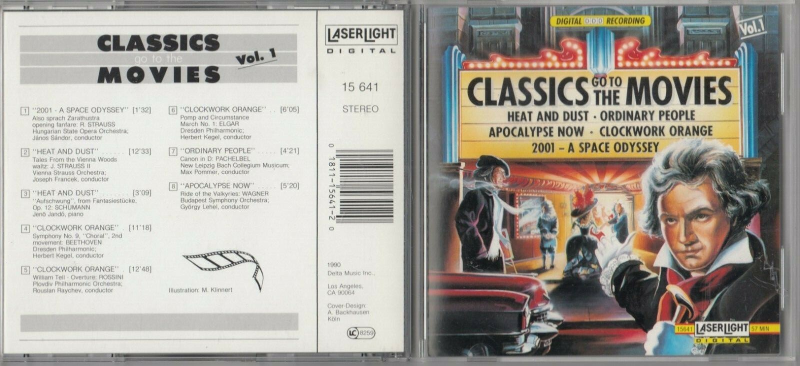 Classics Go to the Movies, Vol. 1 by Various Artists (CD, Delta ...