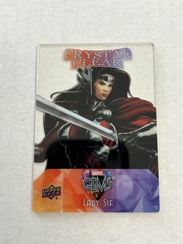 2016 UPPER DECK MARVEL GEMS LADY SIF CRYSTAL CLEAR #CC-4 SP | eBay