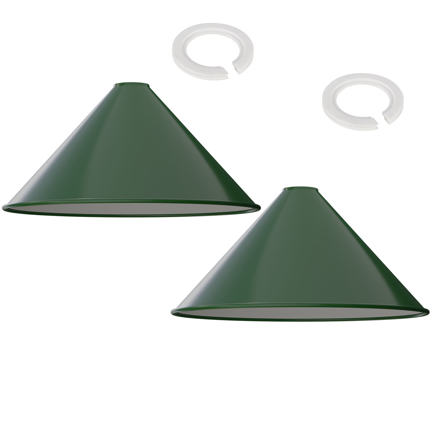 Vintage Industrial Style Metal Cone Lamp Shade | eBay