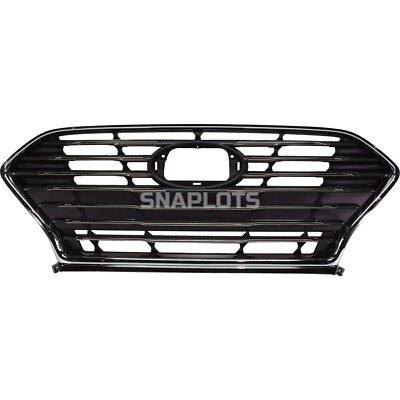 New Front Grille HY1200217 86350C2AB0 Fits Hyundai Sonata 2018-2019 Abs ...