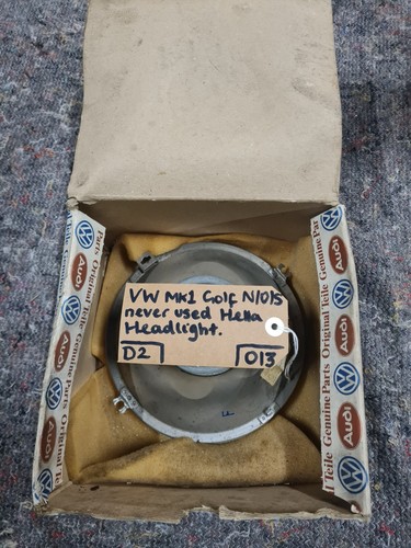 volkswagen mk1 golf /caddy genuine hella headlight nos rare H4 | eBay UK