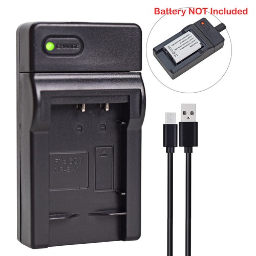 USB Battery Charger for Sony NP-BX1 X-Series & Vlog Camera ZV-1 ZV1 DSC ...