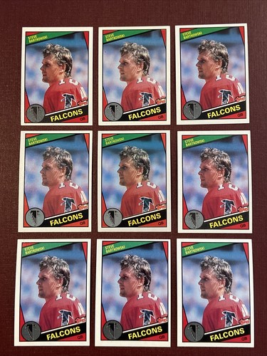 1984 Topps NFL #212 STEVE BARTKOWSKI 27-card LOT NM/NMMT | eBay