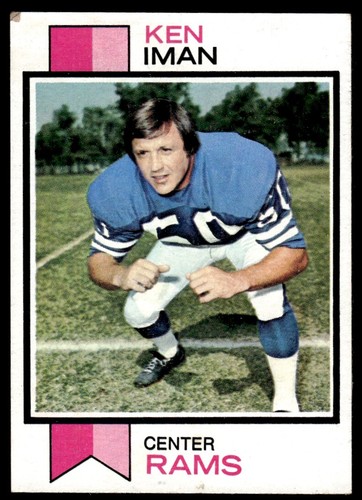 1973 TOPPS KEN IMAN LOS ANGELES RAMS #152 | eBay