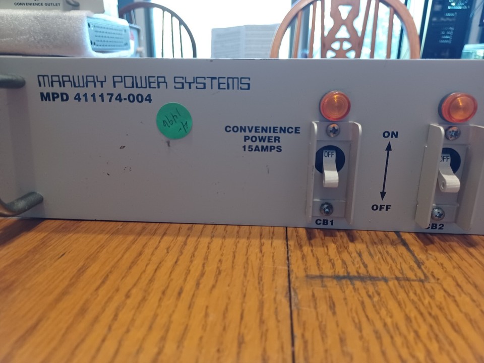 Marway Power Distribution Unit MPD 4011174-004 PDU 120 VAC, 15/30 Amps ...