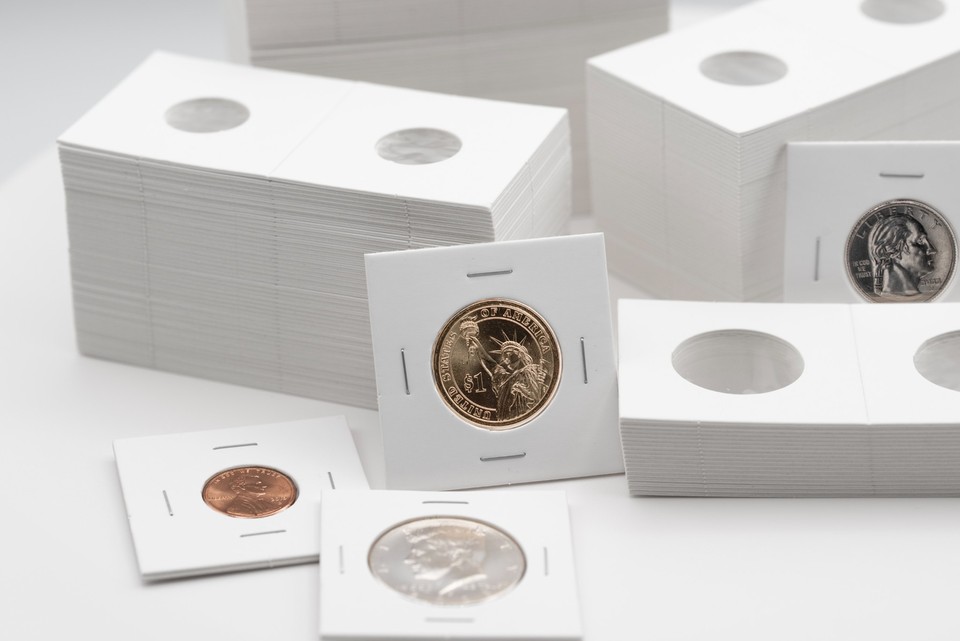 2x2 Paper Coin Holders Flips Archival Storage No PVC Sample Pack | eBay