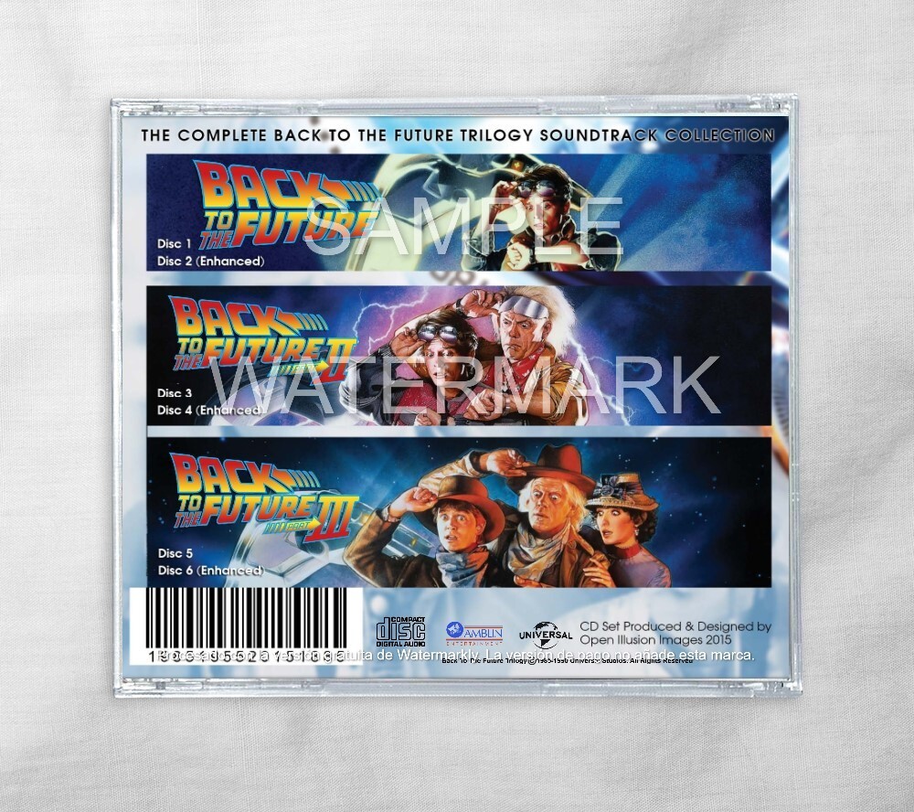 Back To The Future Soundtrack Cd