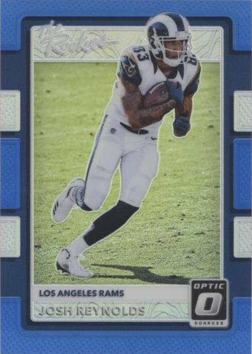 2017 Donruss Optic - The Rookies Josh Reynolds #32 Blue Prizm /149 (RC ...