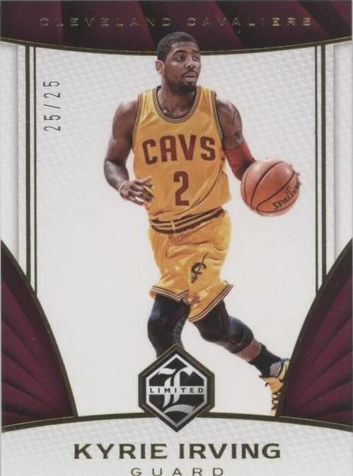 2016-17 Panini Limited - Kyrie Irving #58 Spotlight Gold /25 for sale ...