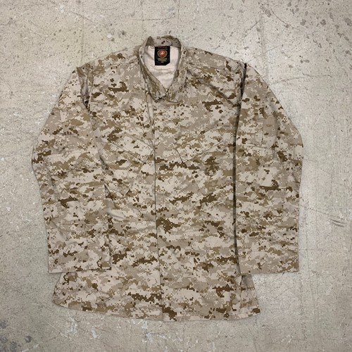 US Marine Shirt Medium X Long Blouse Desert Marpat MCCUU Uniform USMC ...