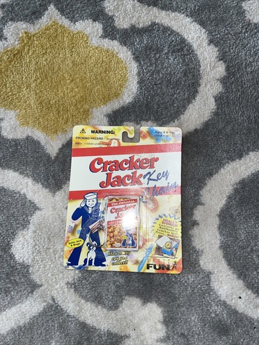 NIP Cracker Jack Keychain Toy Inside Sealed | eBay