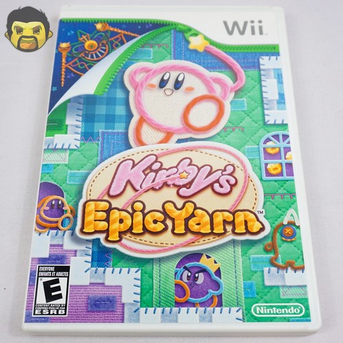 Kirby Epic Yarn Wii (Nintendo Wii, 2010) Tested & Working FAST SHIPPING ...