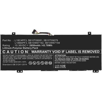 CoreParts W128914890 5B10W67415 Laptop Battery 43.78Wh Li-ion 15.36V ...
