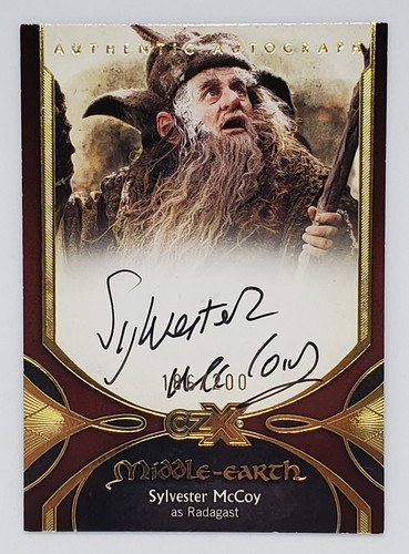 2022 Cryptozoic CZX Middle Earth Autograph SC-R Sylvester McCoy as ...