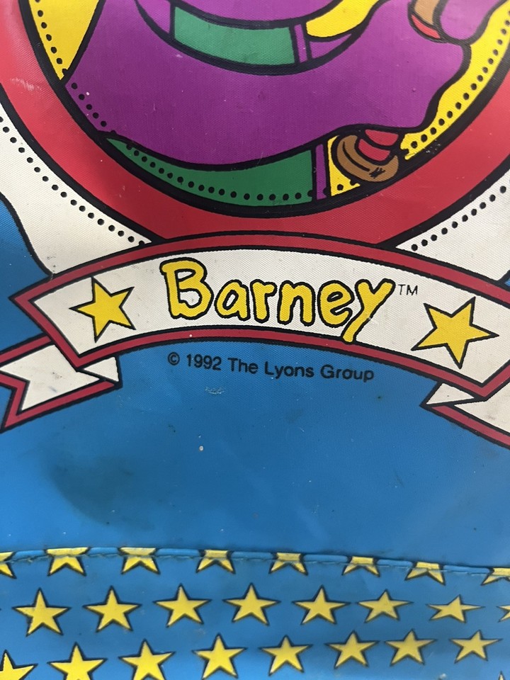 - Vintage Barney 1992 Back Pack Could Use A Cleaning | eBay