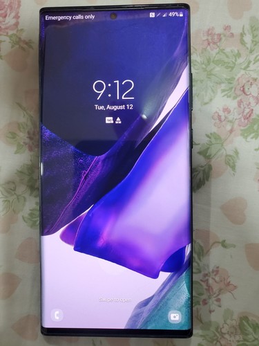 Samsung Galaxy Note 20 Ultra 5G 128GB Black SM-N986U Unlocked *read ...