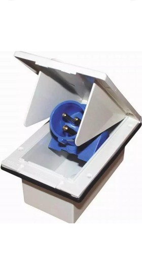 CBE Mains Inlet 240V Hook Up EHU Camper Van Caravan Horsebox Motorhome ...