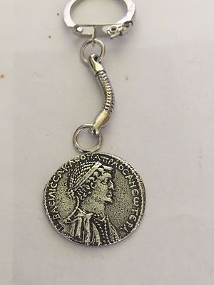 Silver Tetradrachm Coin WC71 Made From Fine English Pewter on a Snake ...