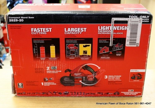 Milwaukee (2829-20) Band Saw - Red for sale online | eBay