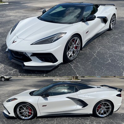 19" 20" ALT5 Forged Chrome wheels for C8 Corvette Z51 Stingray rims ...