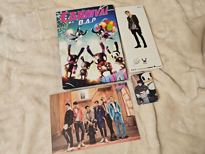 BAP Carnival 5th Album Includes Group Card, Youngjae Photocard, Jong Up ...