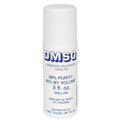 Dmso Roll on 3oz Dimethyl Sulfoxide 99% Pure | eBay