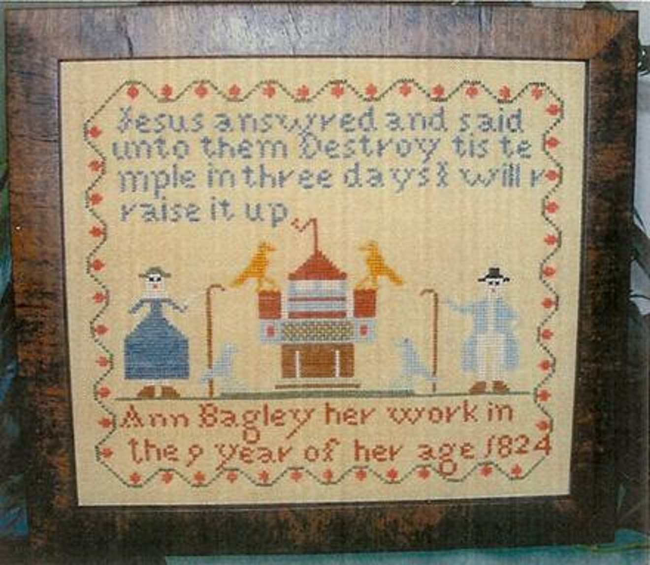 ANN BAGLEY SAMPLER-CROSS STITCH-C STREET SAMPLERWORKS | eBay