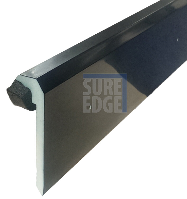 Flat Roofing Kerb Trim 2 Metres, EPDM Rubber Roofing - Upstand Trim - u ...