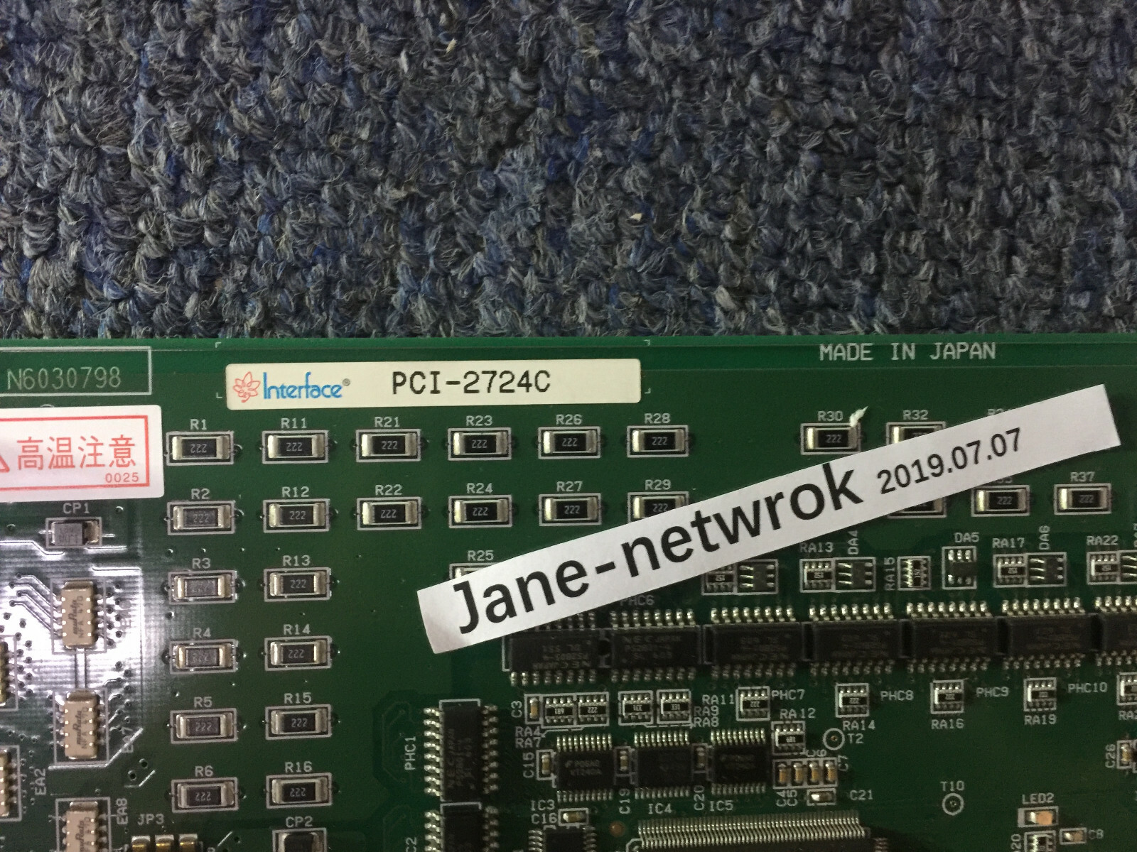 1PCS USED PCI-2724C (by Fedex or DHL 90days Warranty)#j1688 | eBay