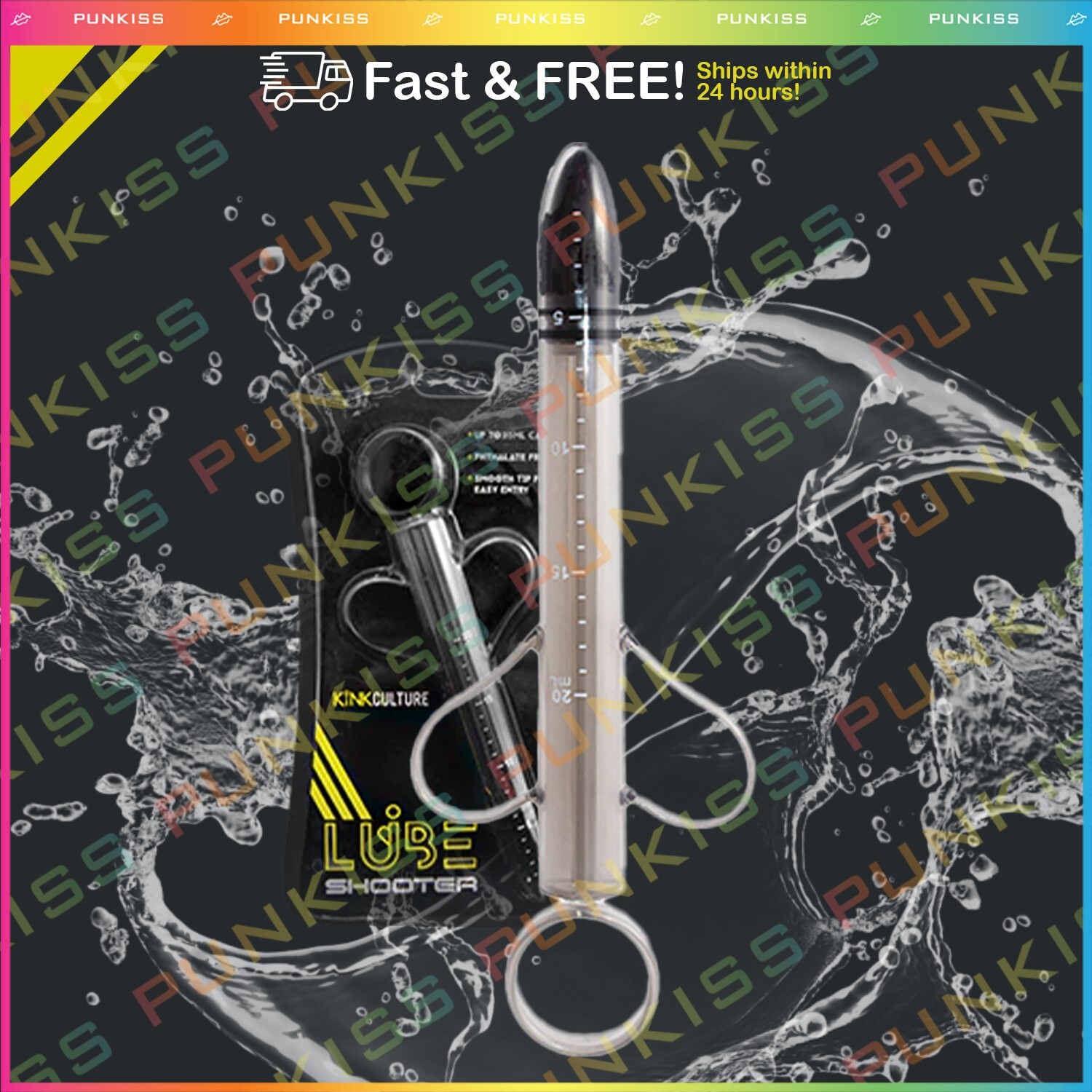 KINK Lube Shooter Tube Lubricant Launcher💋Injector Precision Applicator ...