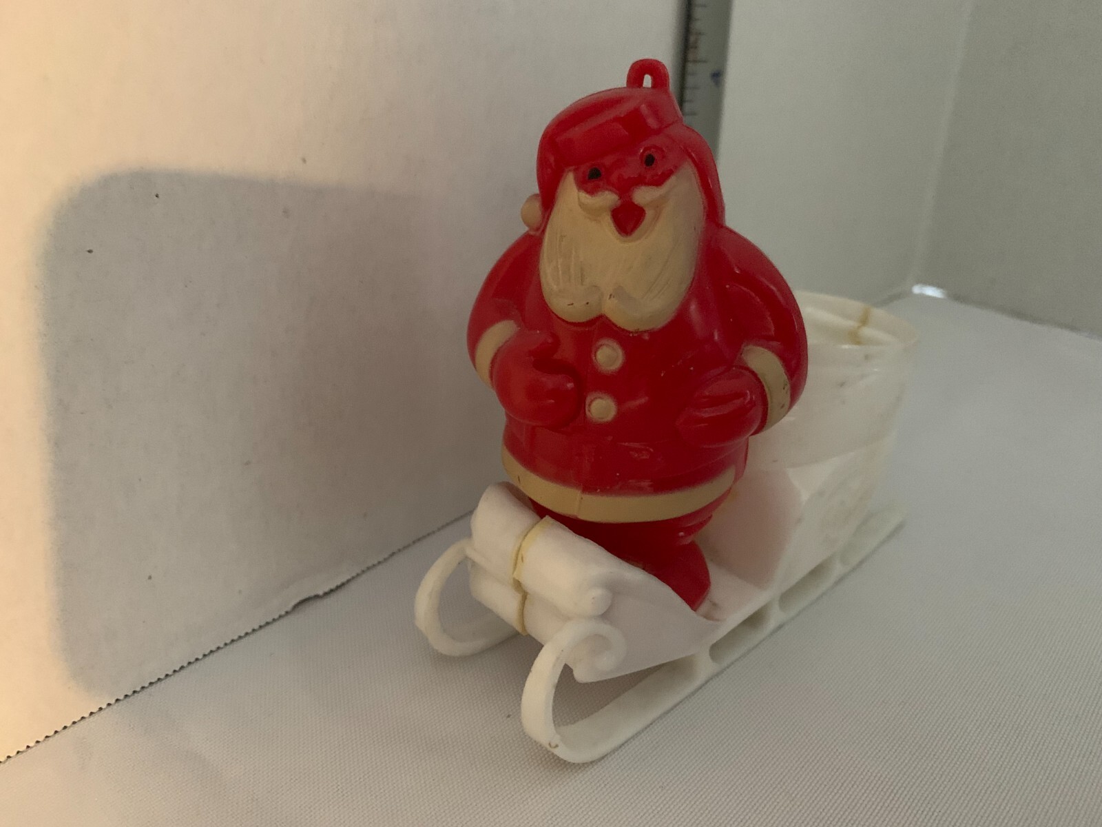 Vintage Christmas ROSBRO/ROSEN SANTA, SLEIGH & REINDEER Candy Container ...