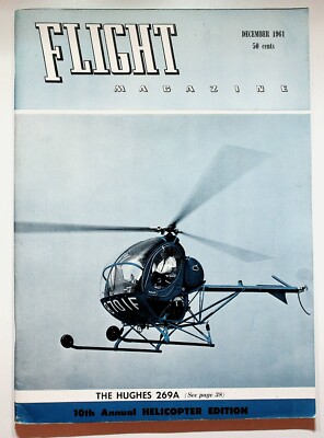 1961 December Flight Magazine Helicopter Edition Hughes Piper Comanche ...