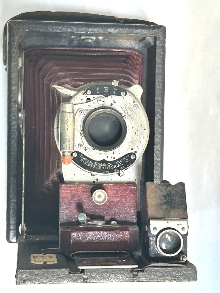 Vintage 1908 Kodak Premo Folding Camera Red Bellows Rare Rochester Optical Co. | eBay